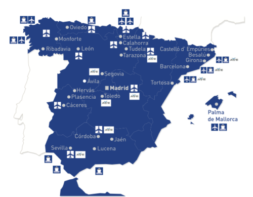 mapa-meetings-sefarad-ciudades-red-juderias | Red de Juderias